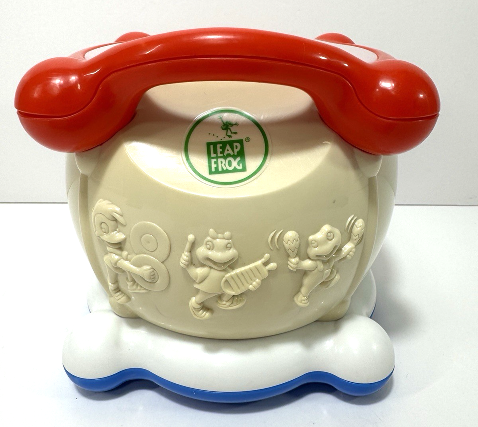 Leap Frog Leapfrog Learning Drum White Educational Musical Lights Sound ...