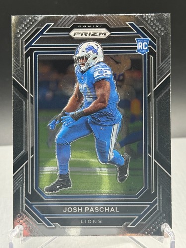 Josh Paschal - ROOKIE - Detroit Lions - 2022 Panini Prizm - #389 | eBay