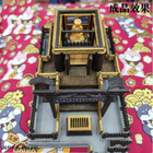 Diy Assembly Model Zen Temple Ancient Architecture Japanese House Mini ...
