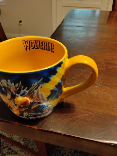 Marvel Characters Wolverine 2006 Universal Studios 3D Coffee Cup Rare ...