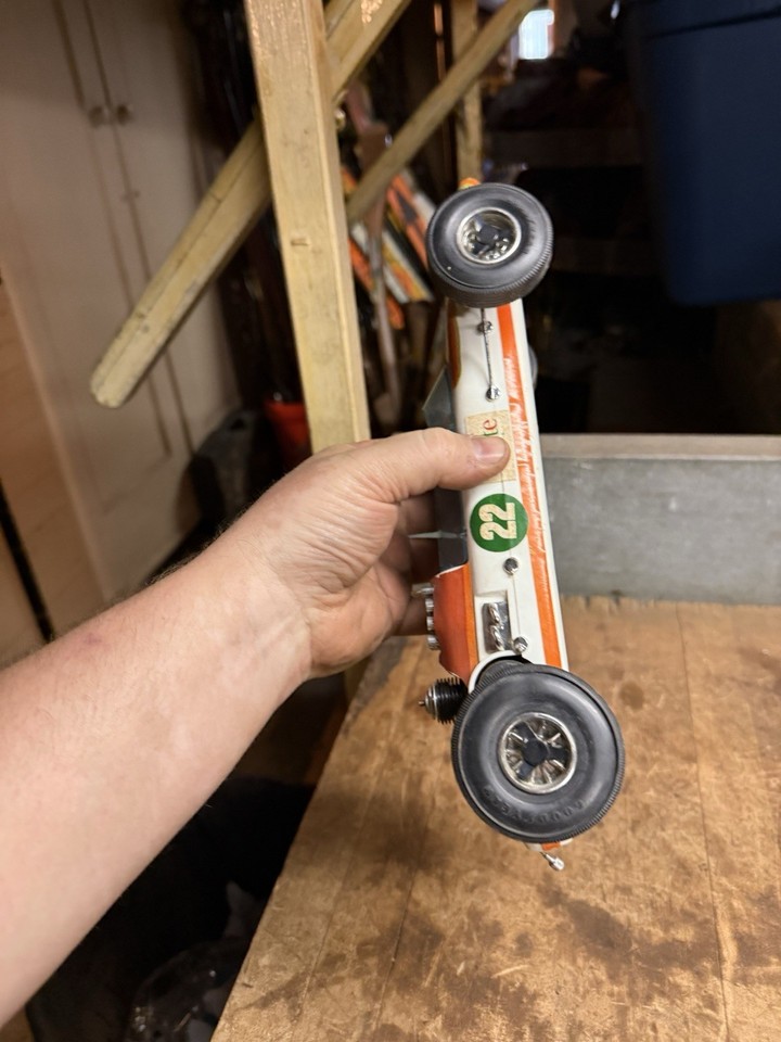 Vintage Testors Sprite 22 Tether Indy Race Car Racecar Toy Model Gas ...