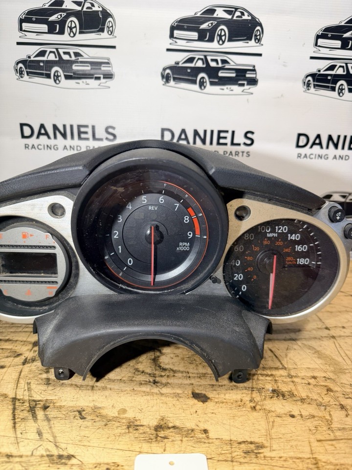 09-20 Nissan 370Z Instrument Cluster Speedometer Cluster Manual Trans ...