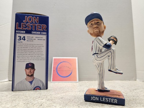 Jon Lester Chicago Cubs MLB 2015 SGA Bobblehead NIB | eBay