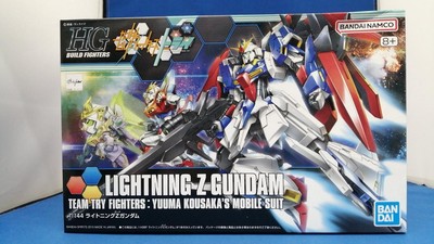 Hg Lightning Z Gundam Gundam Build Fighters Try Bandai JKt13 | eBay UK