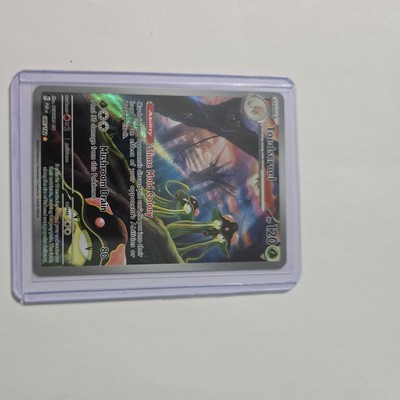 Toedscruel 185/182 Paradox Rift Illustration Rare Holo Pokemon TCG Card ...