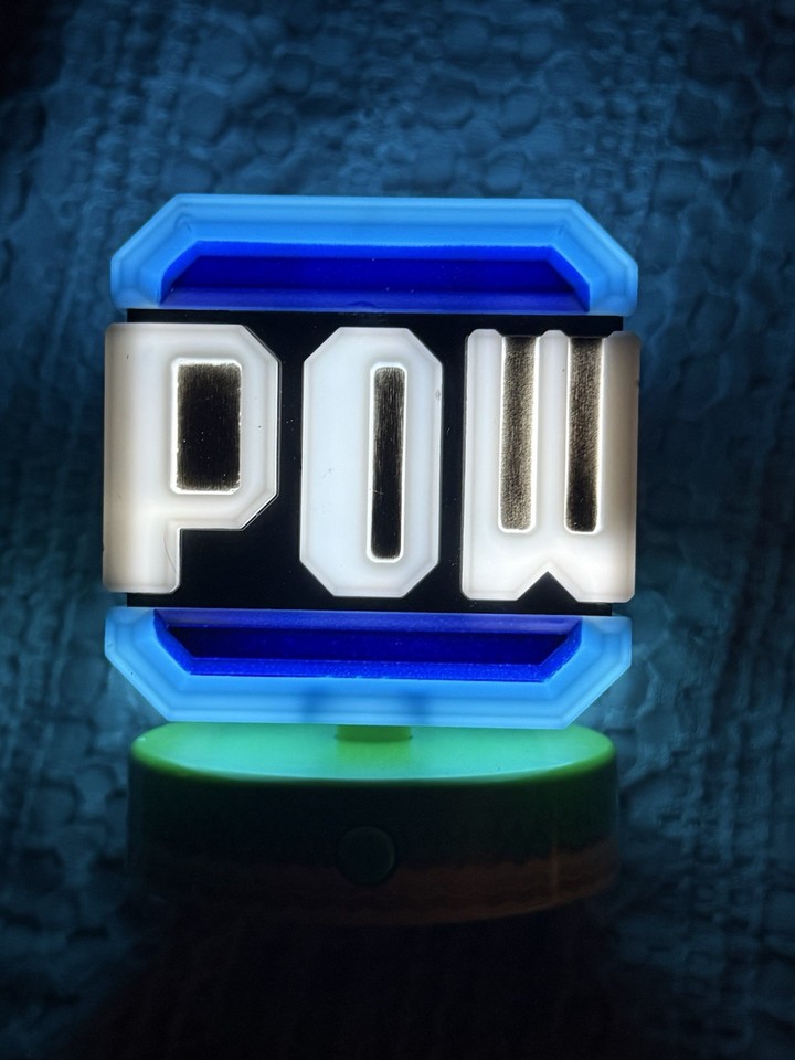 Paladone Super Mario POW Block Icon Light | eBay UK