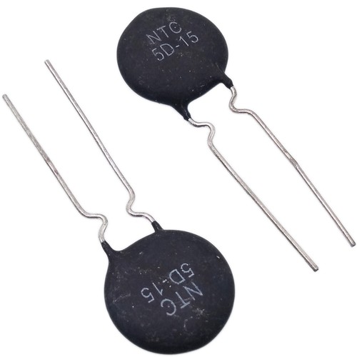 10pcs NTC 5D-15 Thermistor Resistor In Rush Current Limiter 5 Ohms 15mm ...