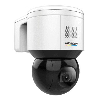US Hikvision ColorVu PTZ 4MP IP Camera POE DS-2DE3A400BW-DE 2 Way Audio ...