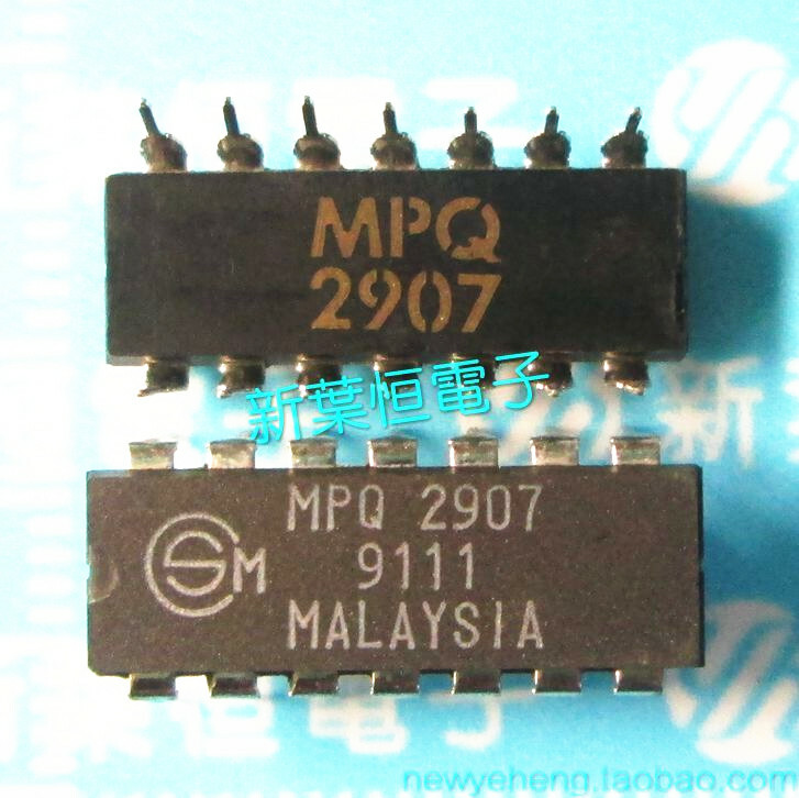 1PCS MPQ2907A PNP SILICON QUAD TRANSISTOR | eBay