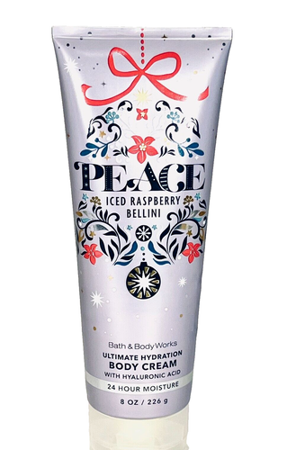 ICED RASPBERRY BELLINI PEACE Body Cream Bath & Body Works | eBay