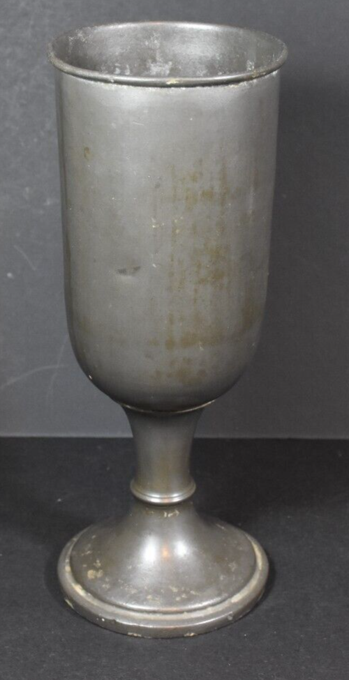 Antique IHS Ecclesiastical Pewter Wine Cup - 408 grams | eBay Australia