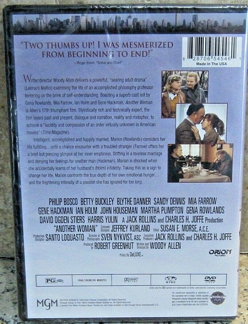 Philip Bosco Another Woman ANOTHER WOMAN FOLDED US ONE SHEET POSTER