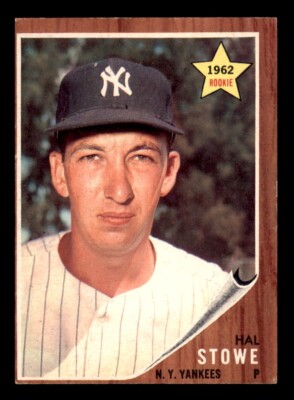 1962 Topps Baseball #291 Hal Stowe EX *e2 | eBay