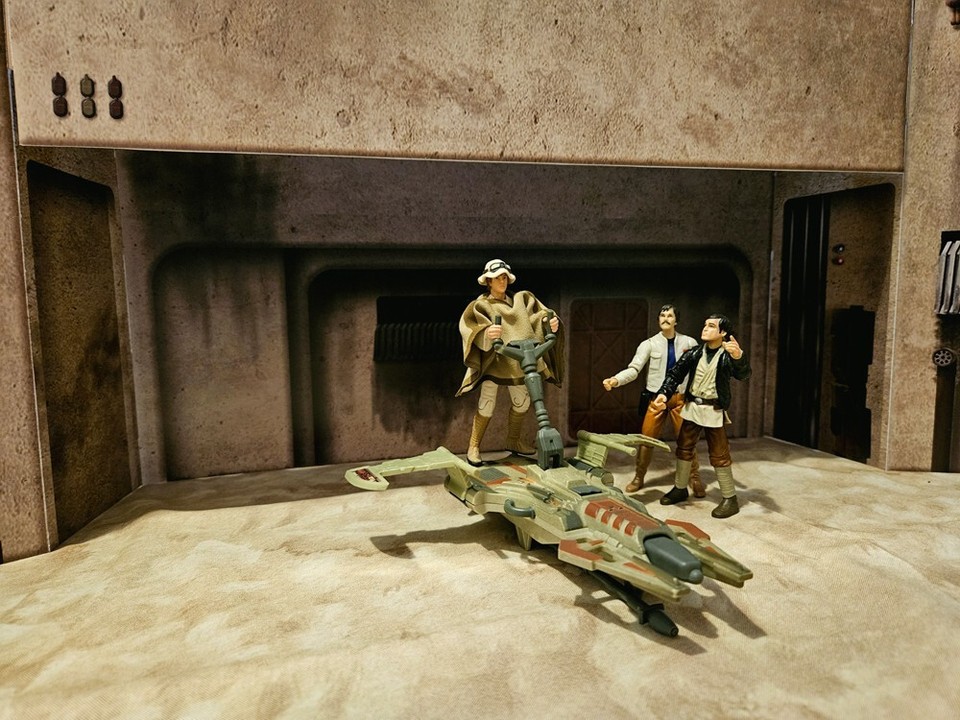 Docking Bay 94 Backdrop Playset Modular Single Unit 3.75 Star Wars ...