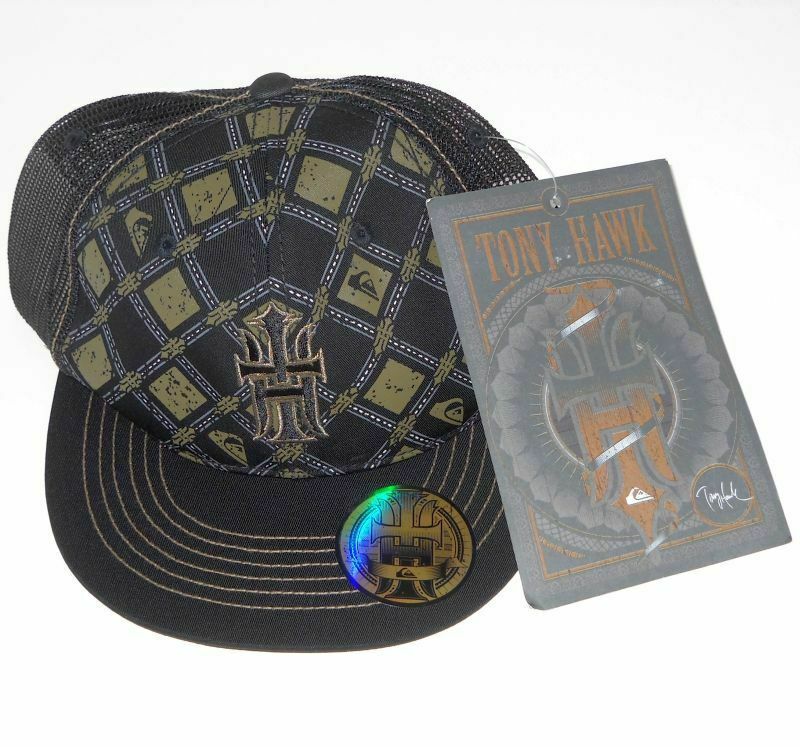 Cappello Berretto Quiksilver Tony Hawk Cap Hat Skater Skateboard ...