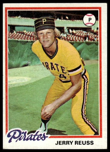 1978 Topps #255 Jerry Reuss Pittsburgh Pirates Baseball Card | eBay