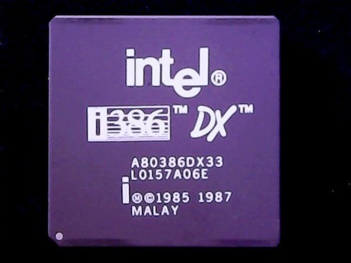 A80386DX33 - Intel Microprocessor i386 DX 80386 (PGA-132) | eBay Australia