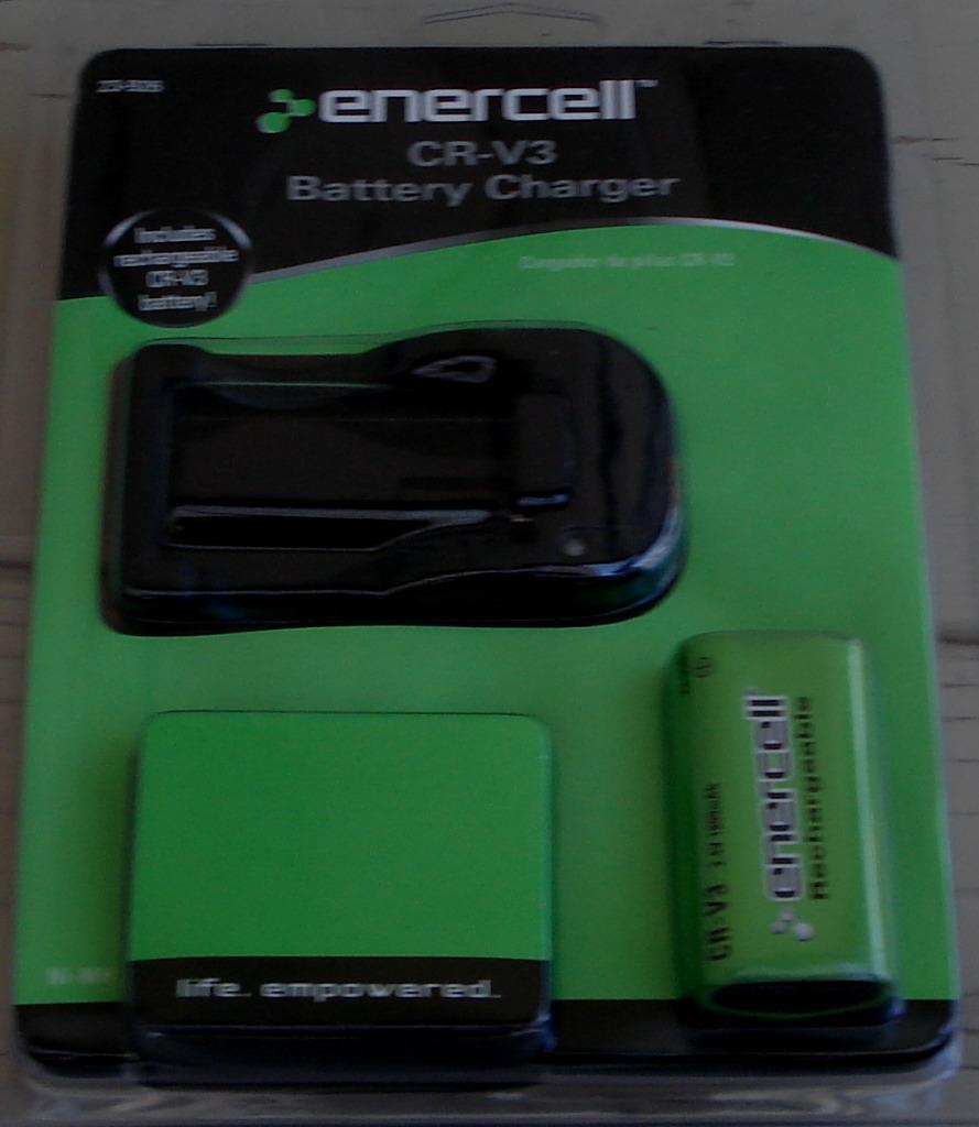 Enercell CR-V3 Battery Charger, with CR-V3 Battery - BRAND NEW IN ...