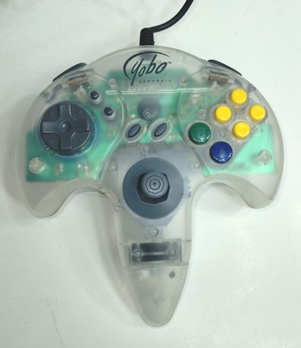 Yobo Transparent Clear Nintendo 64 N64 Controllers Gamepad N643155T ...