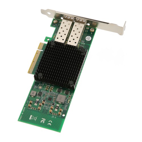 Dual Port SFP+ Server Network Card PCIEx8 10 Gigabit Ethernet Server ...