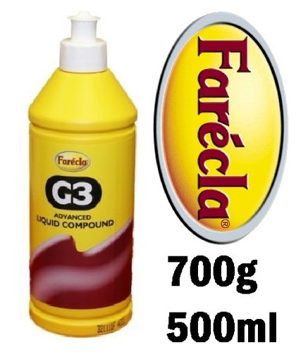 FARECLA G3 ADVANCED LIQUID COMPOUND 500ml (700g) DETAILING BODYSHOP AG3 ...