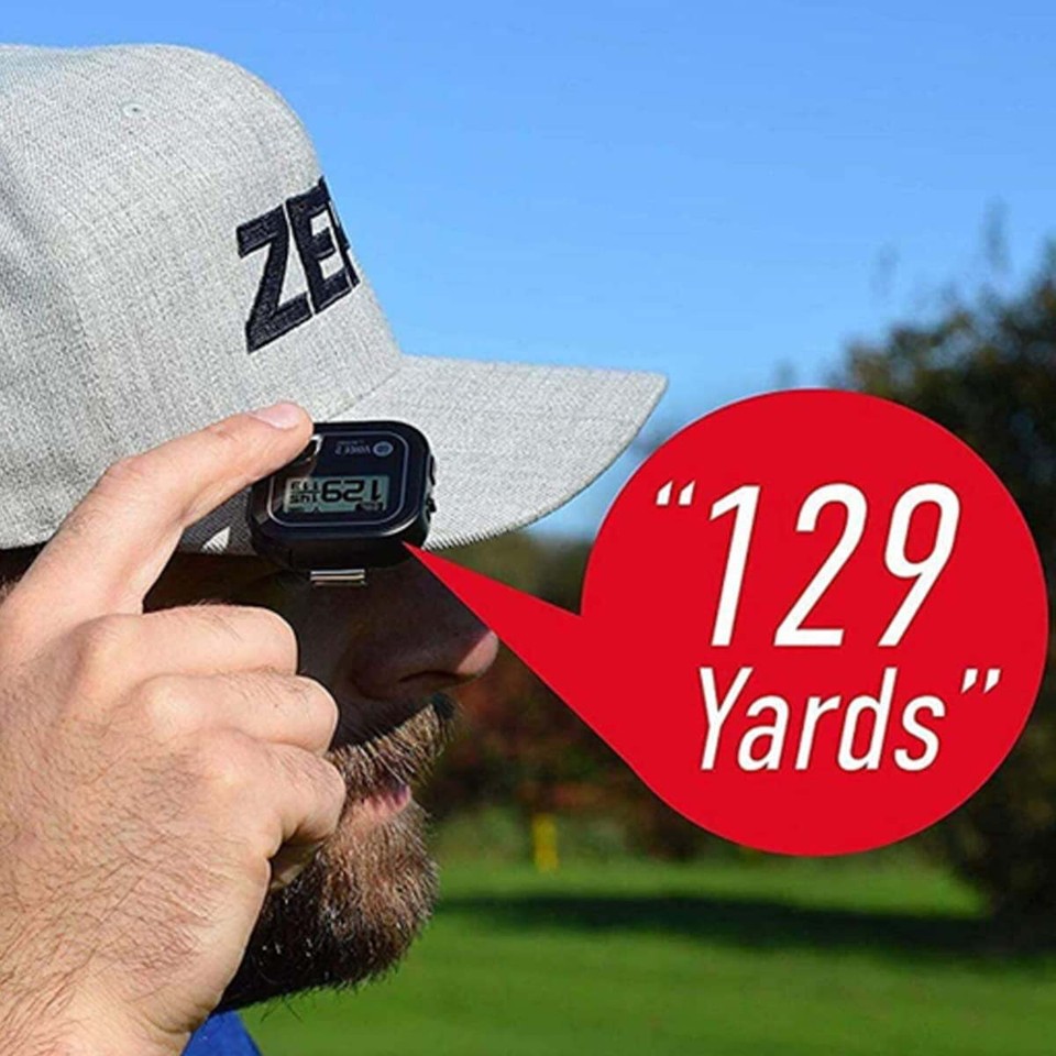GolfBuddy Voice 2S+ Talking GPS Golf Rangefinder Black GB7-VOICE2-S+ ...