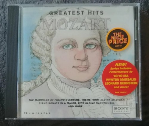 Wolfgang Amadeus Mozart [CD 1994 Sony Classical] | eBay