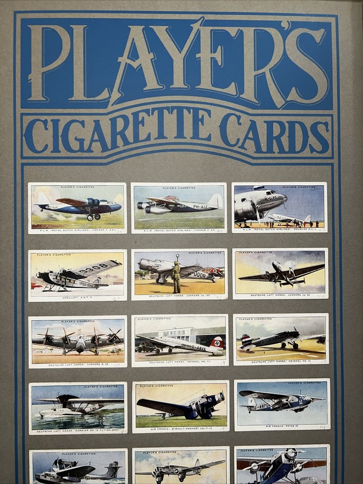 John player and sons players cigarette cards in a frame | eBay