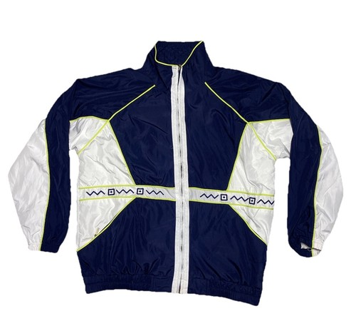 VTG 90s Neon Track Jacket Mens L Large Full Zip Made In south Africa | eBay