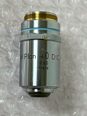 Nikon M Plan 40 DIC Microscope Objective 40x 0.65 210/0 Pre-owned | eBay