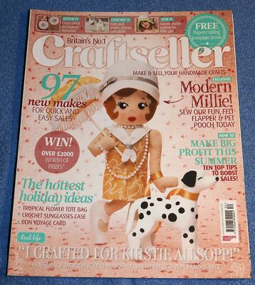 CRAFTSELLER Magazine Issue 52 August 2015, great condition, many others ...