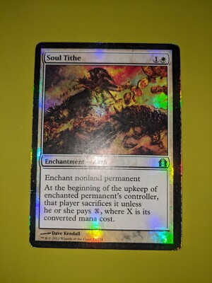 FOIL Soul Tithe x1 Return to Ravnica 1x MTG Magic the Gathering | eBay