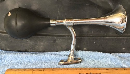 vintage YODER Super Goose CAR HORN old auto Chevy/GM Ford Mopar antique ...