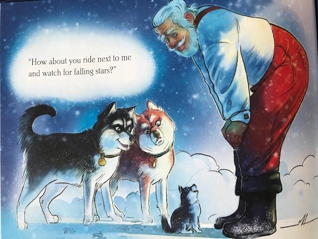 Oh! No! Reindeer Flu! Children's NEW H/C Husky Dog Christmas Picture ...