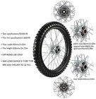70/100-19''Front Wheel Rim Tire+Disc Rotor for KX100 CRF150 CRF150F ...