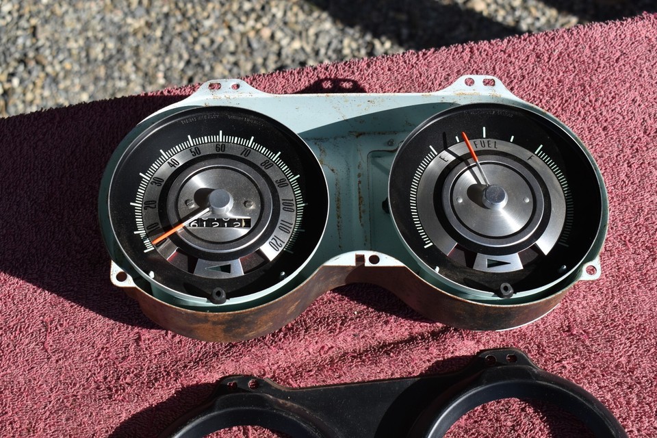 1968 Chevrolet Camaro Speedometer and Gas Gauge Assembly NICE Original ...