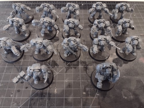 19 Space Marine Dark Angel Deathwing Terminators Army Lot Plus Bits | eBay