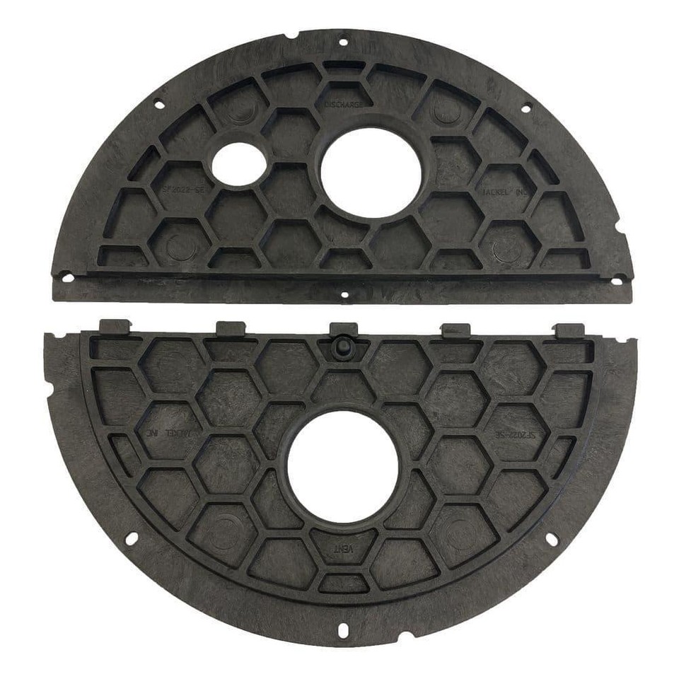 Everbilt Sump + Sewage Basin Cover 20.3"W Split Design Gas Tight + Odor ...