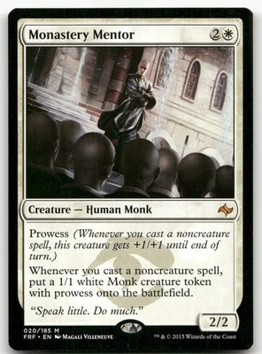 Monastery Mentor #20 (LP) Fate Reforged FRF Magic MTG | eBay