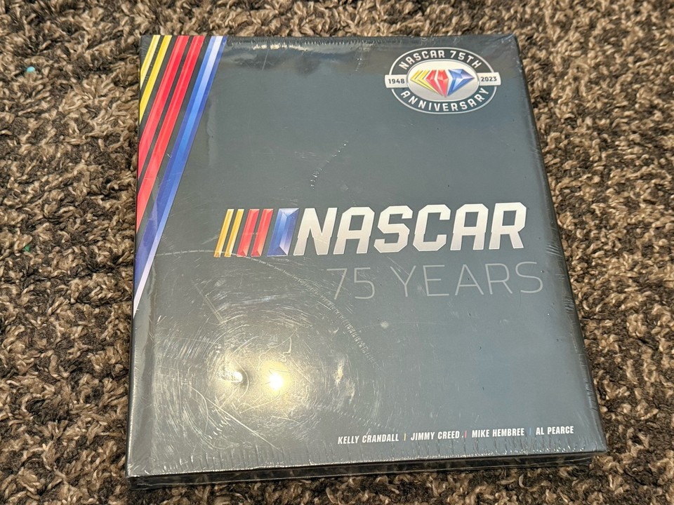 Brand New Sealed NASCAR 75 Years Book Hardcover 75th Anniversary Kelly ...