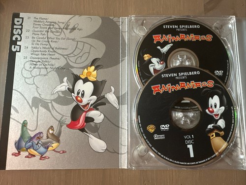 Animaniacs: Volume 1 & 2 (DVD, 2006, 2 x 5-Disk Sets) | eBay