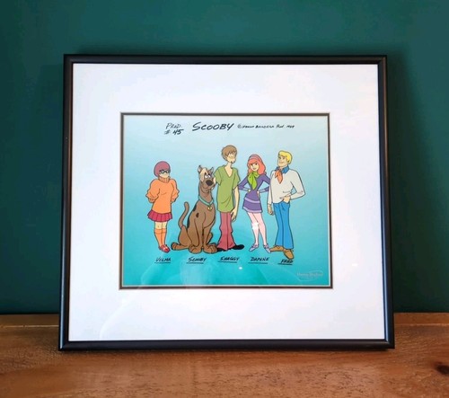 Scooby Doo Line Up Hanna-Barbera Animation Art Sericel Limited Edition ...