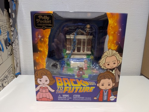 Polly Pocket x Back to the Future Compact Mattel Figure Set NEW Marty ...