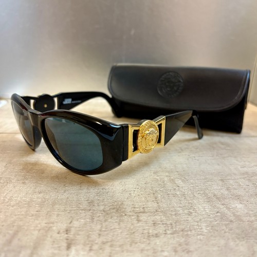 GIANNI VERSACE MOD 424 Col 852BK Vintage Sunglasses Great con! Super ...