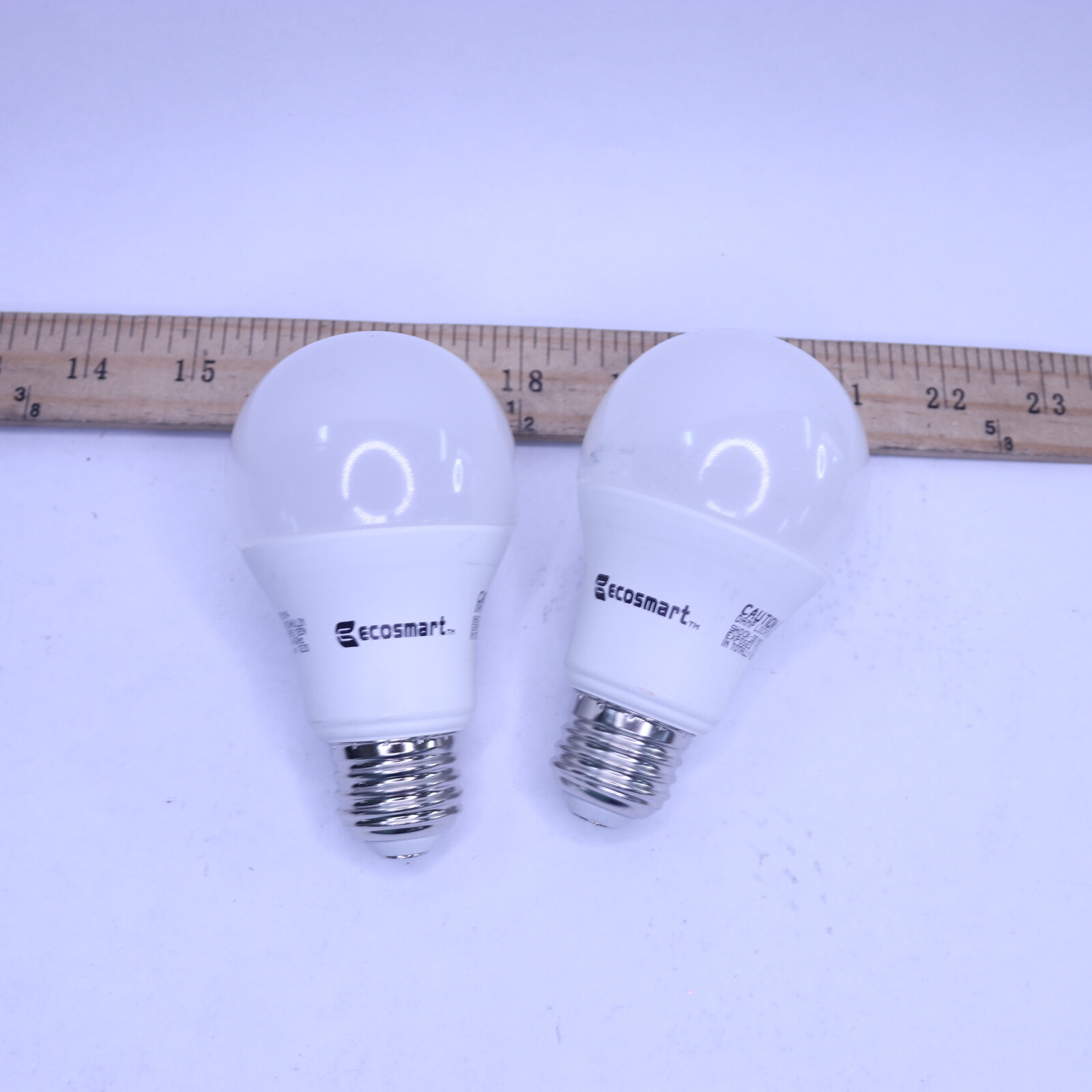 (2-Pk) Ecosmart Non-Dimmable LED Light Bulb Soft White 100W ...