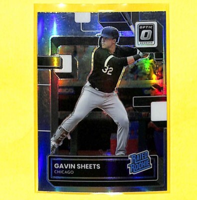 2022 Donruss Optic #35 Gavin Sheets Rated Rookie Silver Prizm Card ...