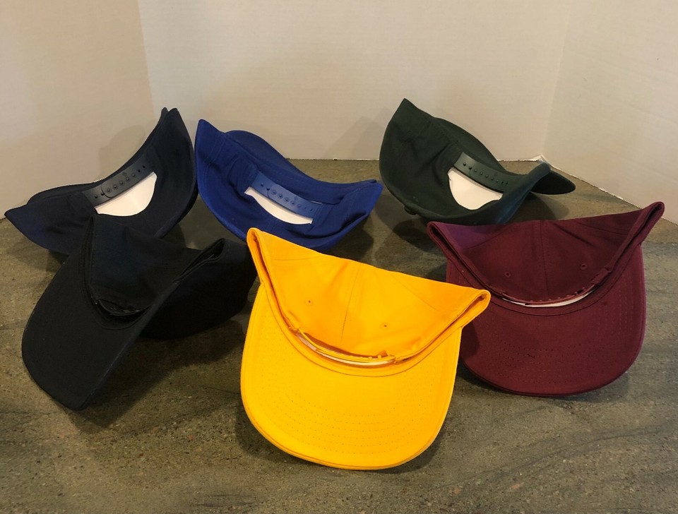 New 6 total Units Blank Baseball Caps in different Colors | eBay