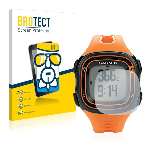 Garmin Forerunner 10 Orange/Black, BROTECT® AirGlass® Premium Screen ...