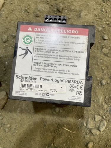 Schneider Electric Power Logic PM850U PM8RDA 115-415 VAC 125-250 VDC | eBay