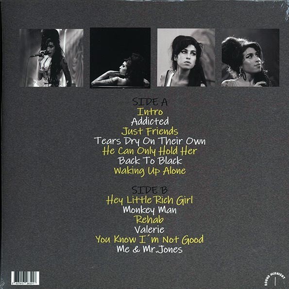 Amy Winehouse Vinyl Live Lot Limited Edition Recordings Rare LP Records ...